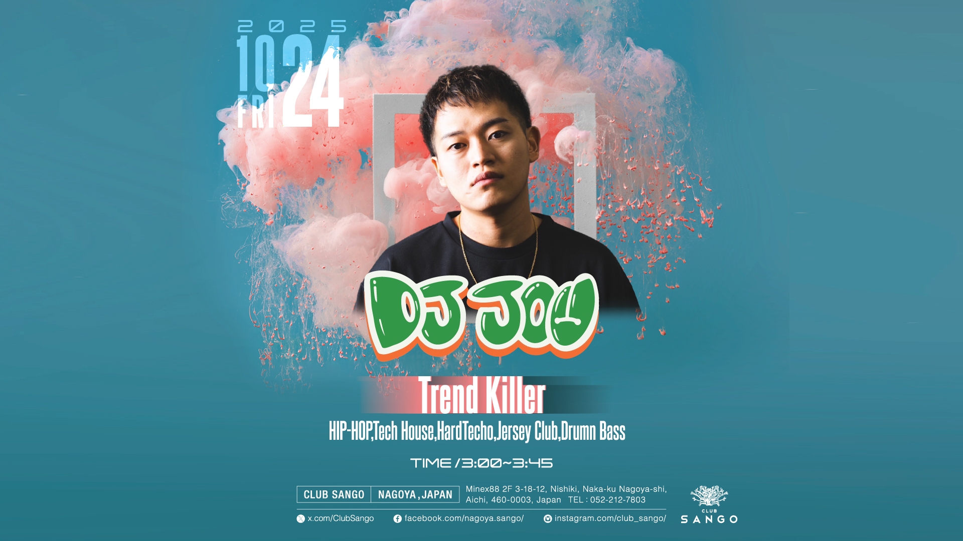 SPECIAL GUEST : JOU | CLUB SANGO